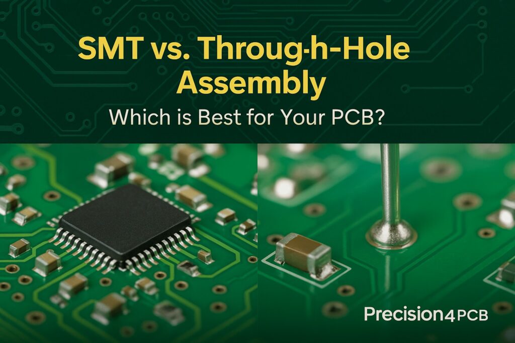 SMT vs. Through-Hole Assembly: Which is Best for Your PCB? - Precision PCB