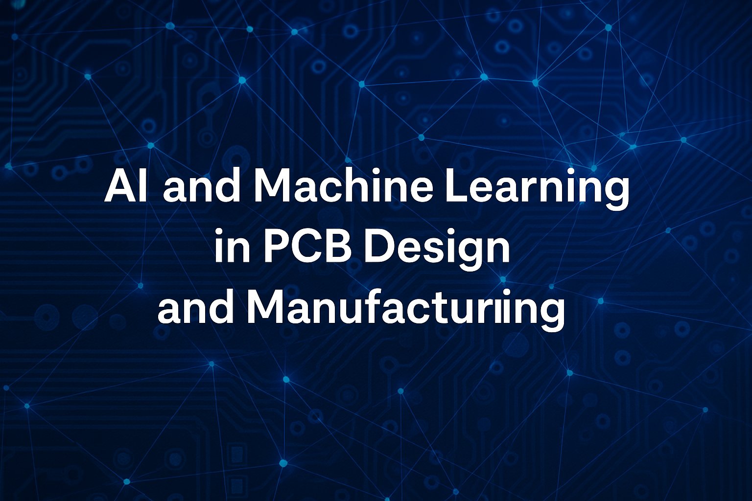 AI and Machine Learning in PCB Design and Manufacturing - Precision PCB