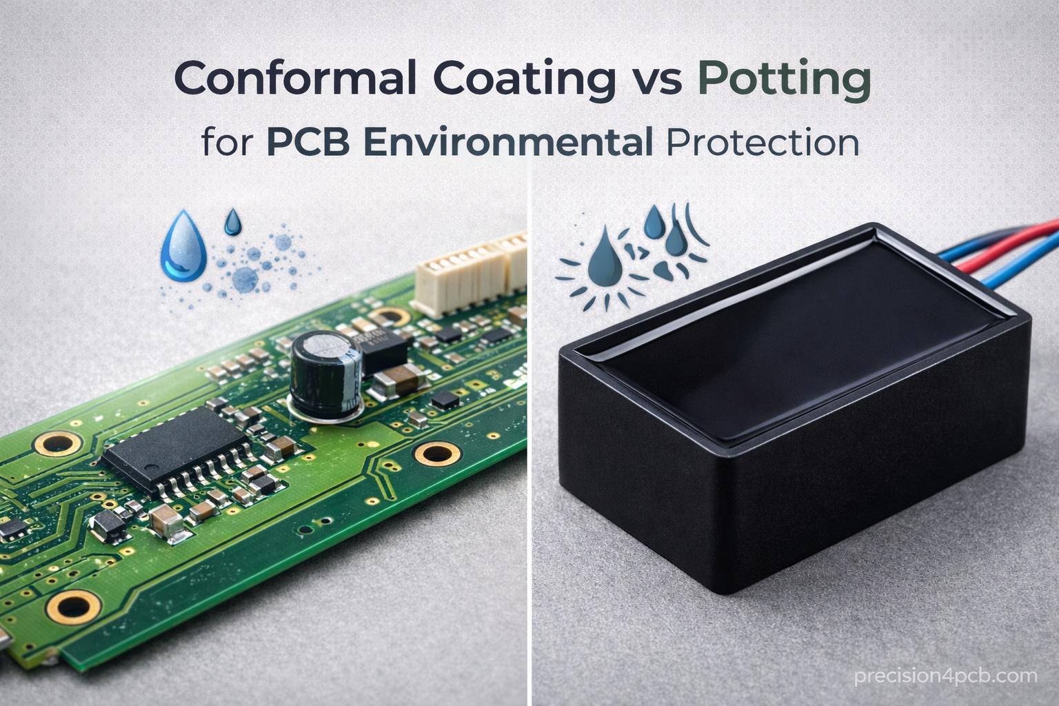 Conformal Coating vs. Potting: Protecting Your PCB from Environmental ...